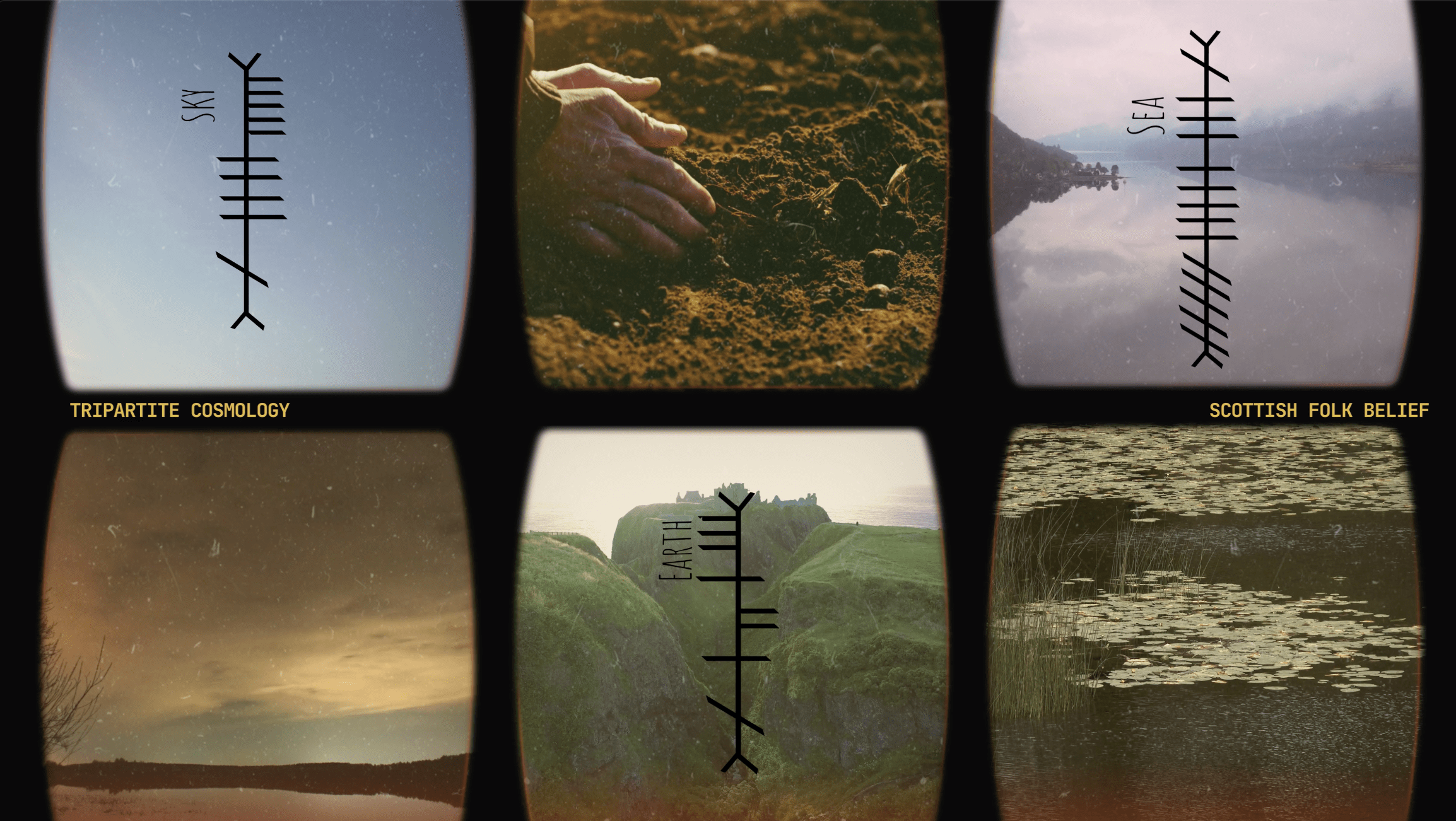 Scottish Cosmology of the Three Realms - Cailleach's Herbarium